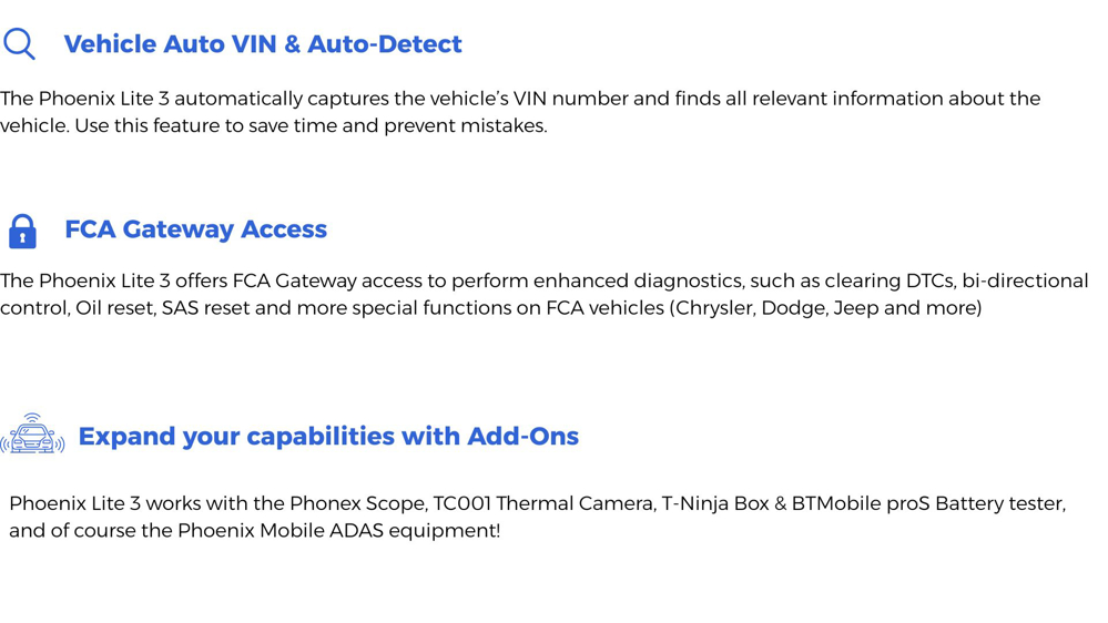 Topdon Phoenix Lite 3 - Diagnostic Scanner for Vehicles